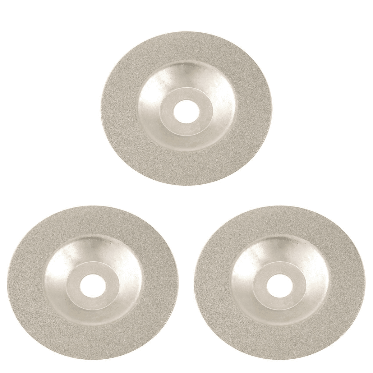 3X Cutting Disc, for Glass / Stone, with Diamond Coating, Galvanized ...