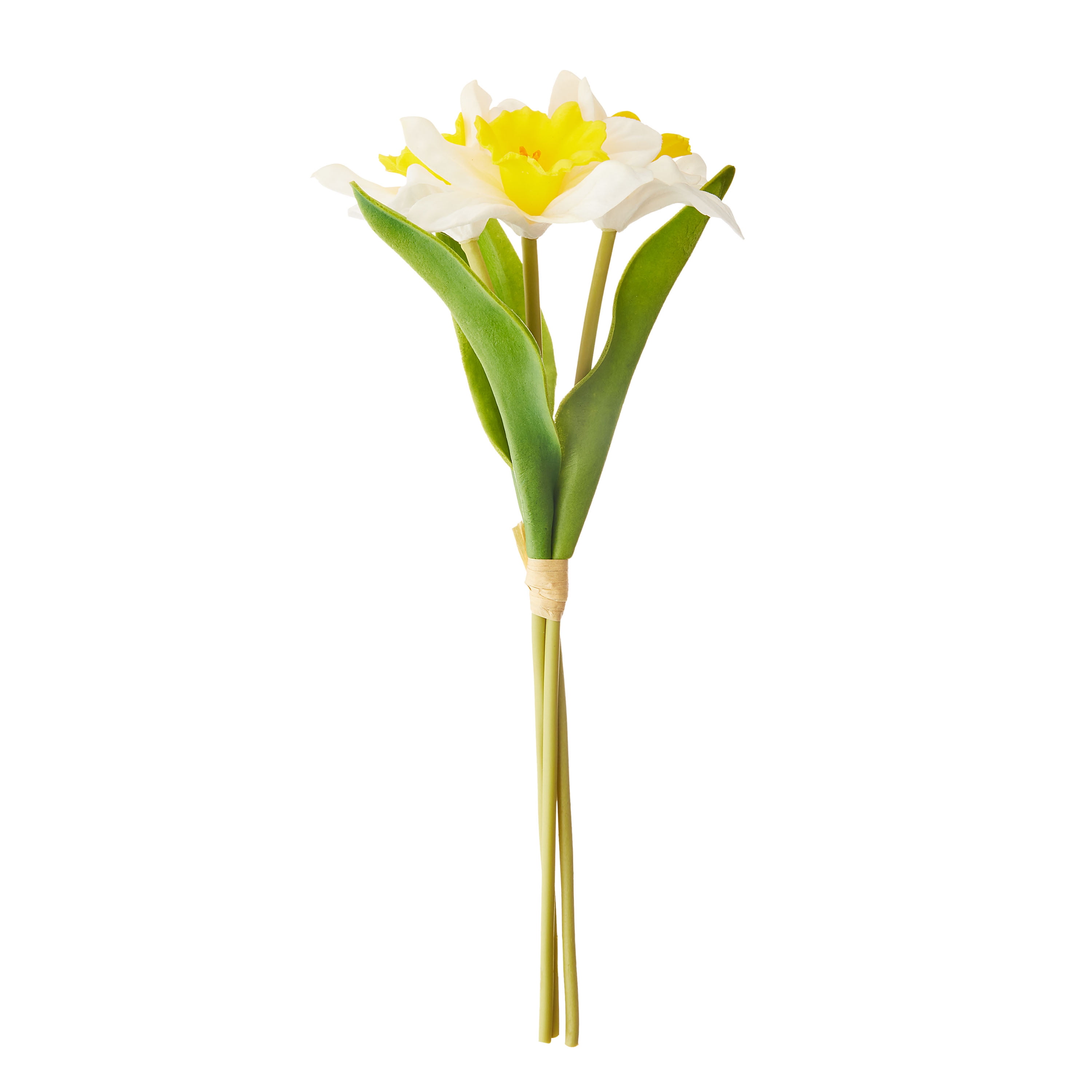 Easter Yellow & White Artificial Daffodil Decor, 12 in, by Way To ...