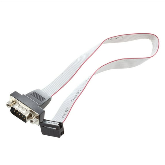 3X DB9 RS232 to 10 Pin Ribbon Cable Connector Adapter - Walmart.com