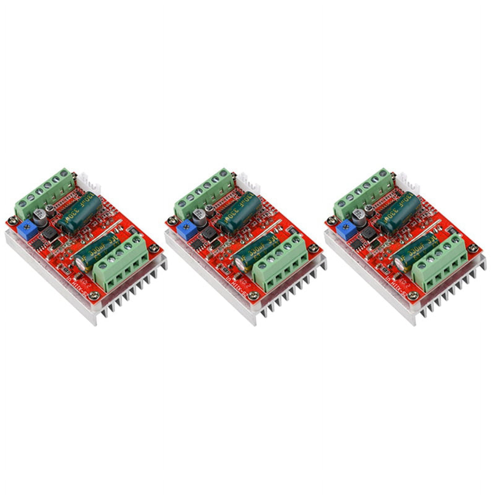 3X DC 6-60V 400W BLDC Three Phase DC Brushless Motor Controller PWM ...