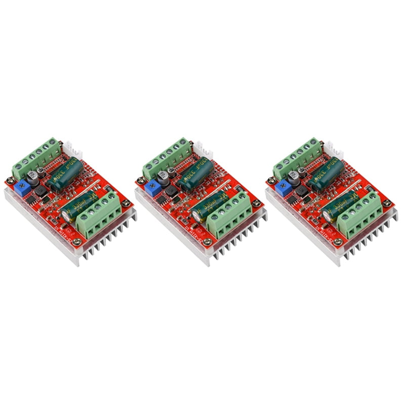 3X DC 6-60V 400W BLDC Three Phase DC Brushless Motor Controller PWM ...
