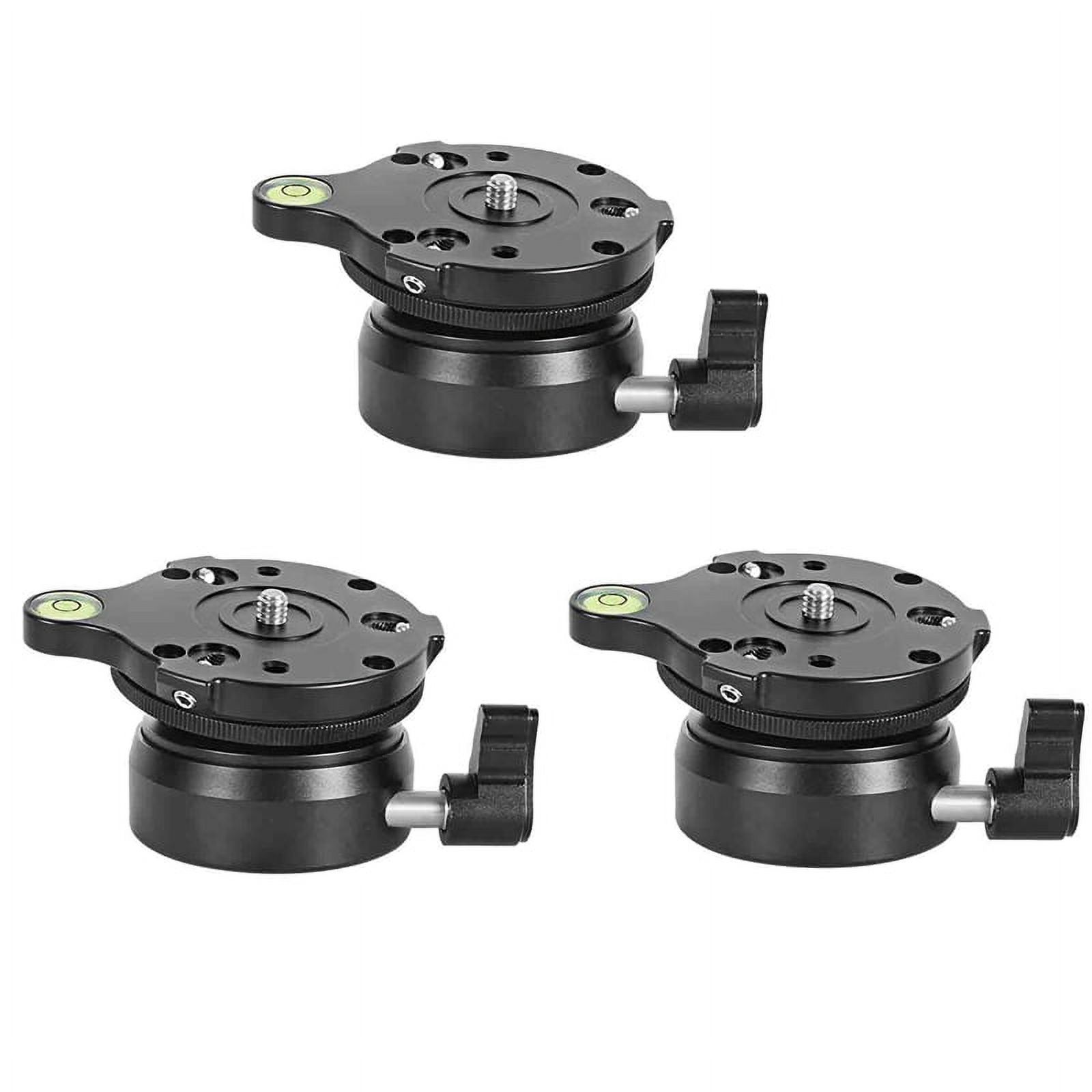 3X DY-60N Tripod Leveling Base Adjusting Plate with Bubble Level for ...