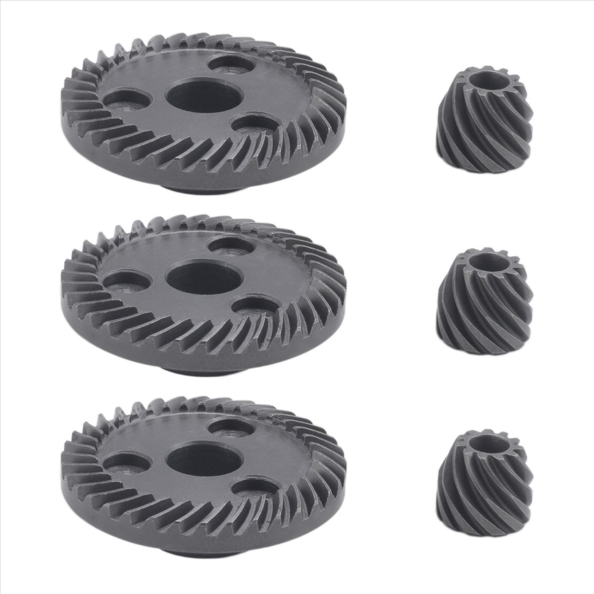 3X Dark Gray Spiral Set Conical Gear for 9523 Angle Grinder,3 x spiral ...