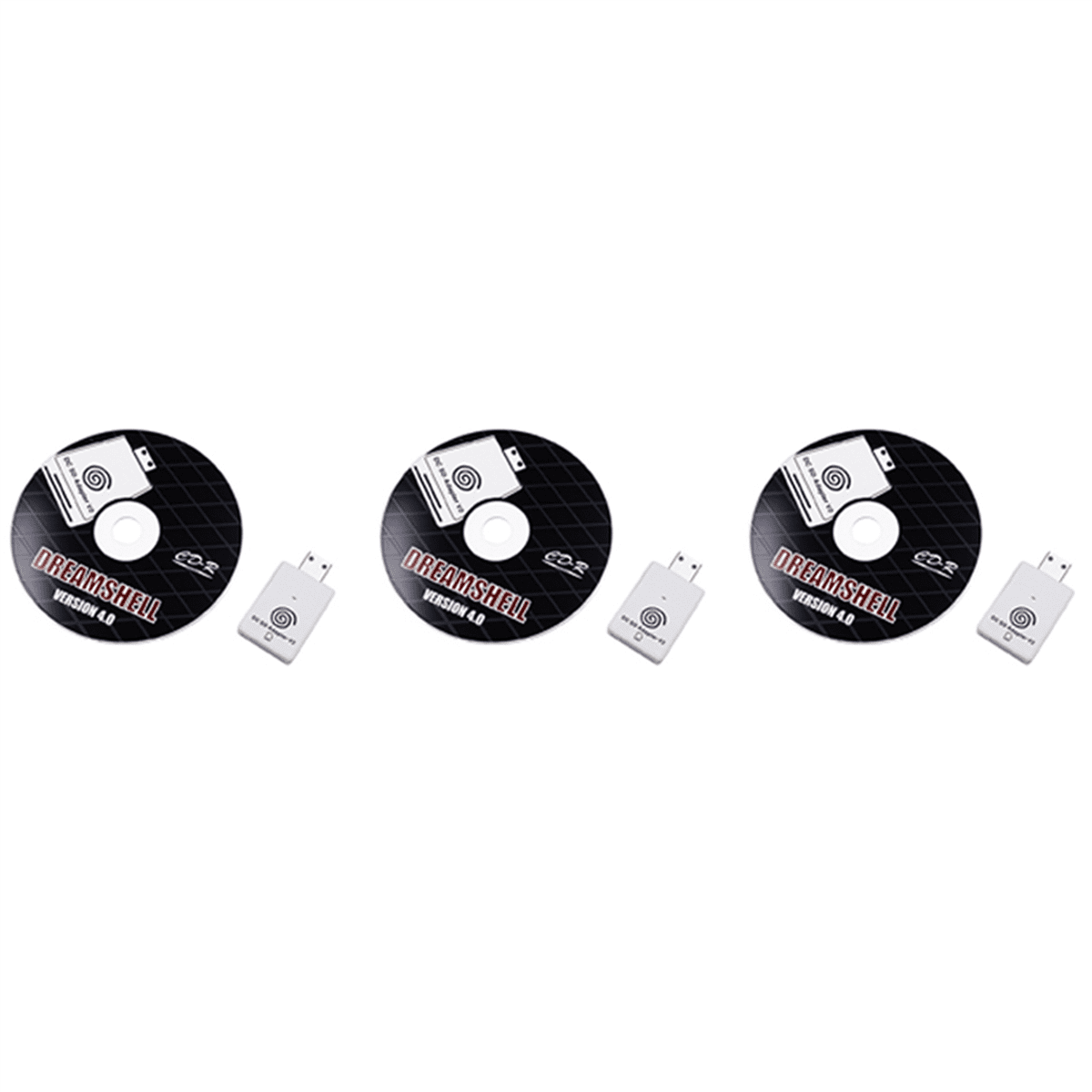 3X Dc SD TF Card Adapter Reader V2 Voor for Dreamcast En Cd Met ...