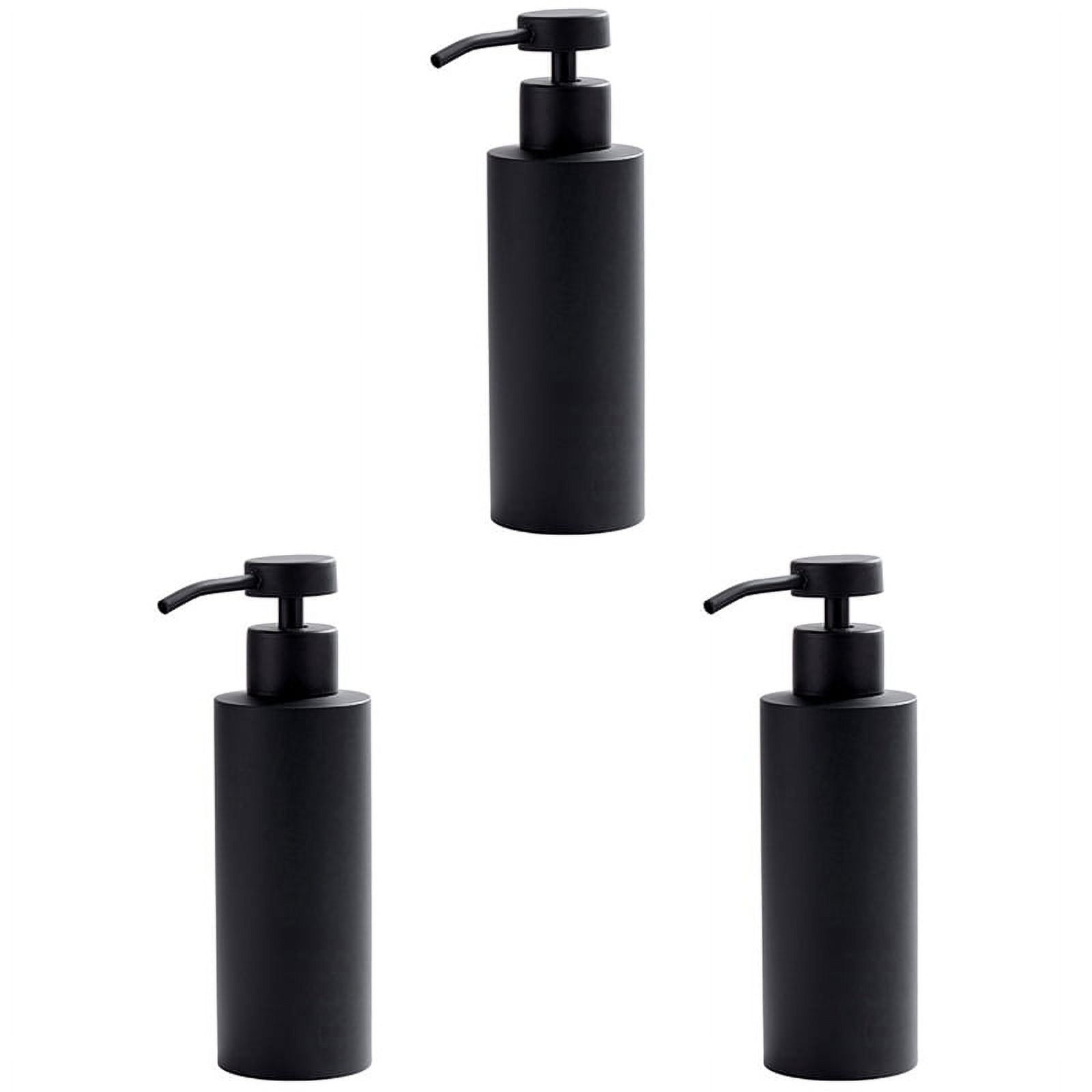 3X Dispenser- Dish Bath Countertop Lotion Dispensers,Black Liquid Wash ...