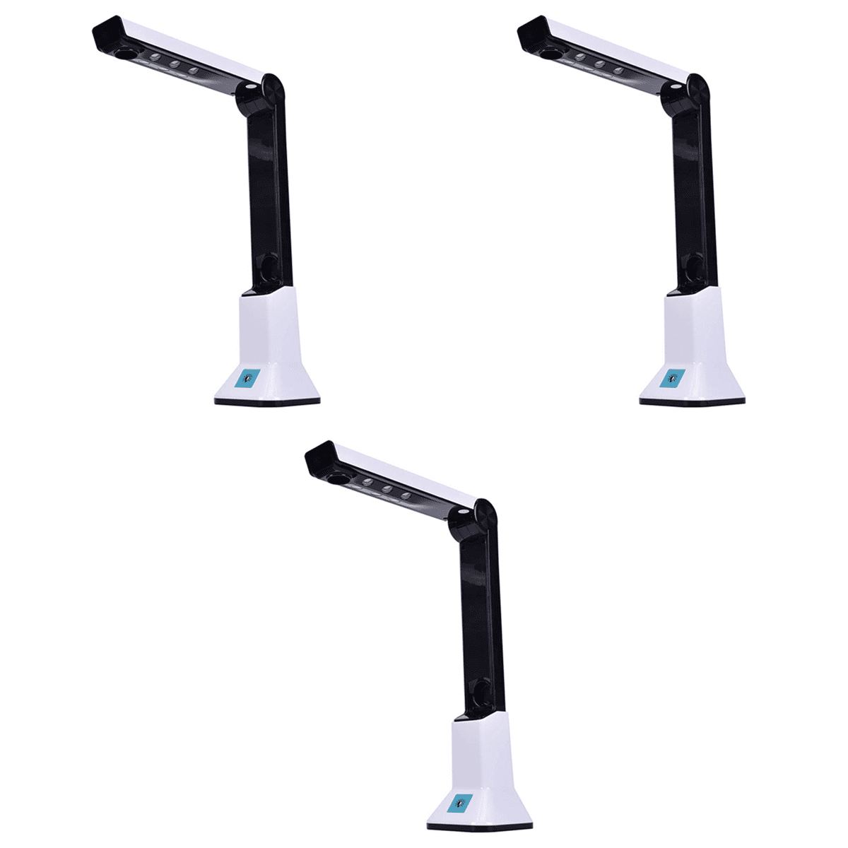 3X Document Camera for Teachers, Portable USB Scanner with Stand 8MP HD ...