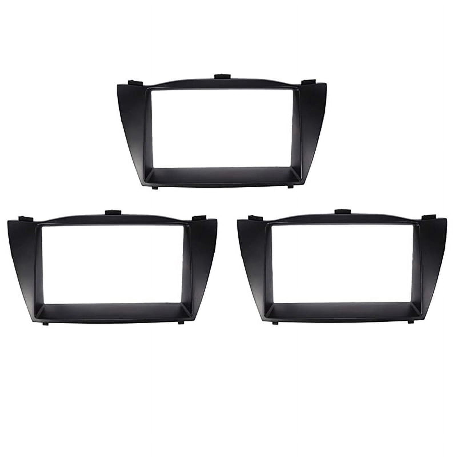 3X Double Din Car Radio Fascia Trim Kit Install Frame DVD Panel Stereo ...