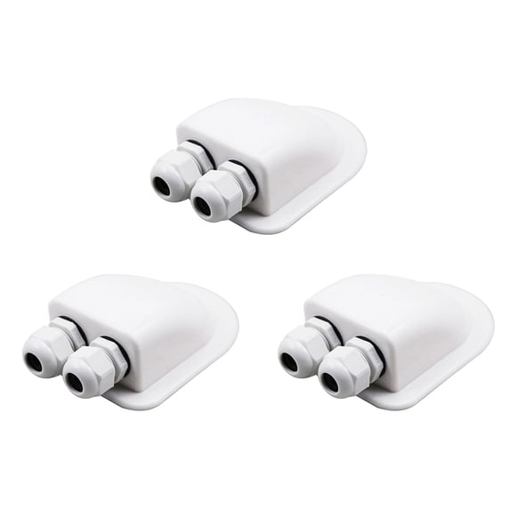 3X Double Wire Entry Gland Box Solar Panel Roof Wire Entry Gland Box ...