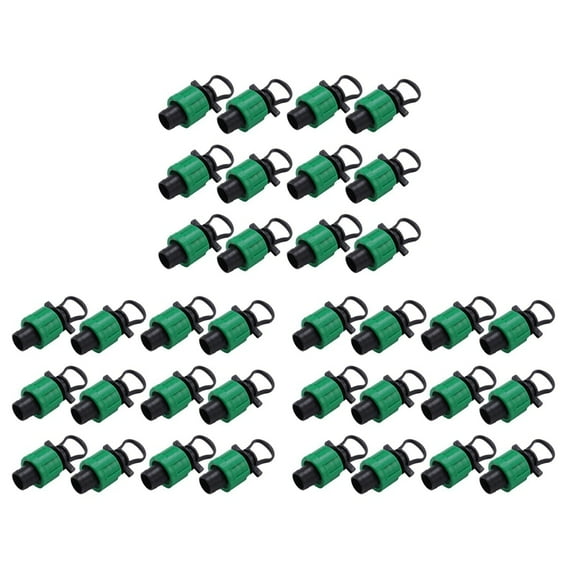 3X Drip Irrigation Tubing End Cap Plug 1/2Inch Universal End Cap ...