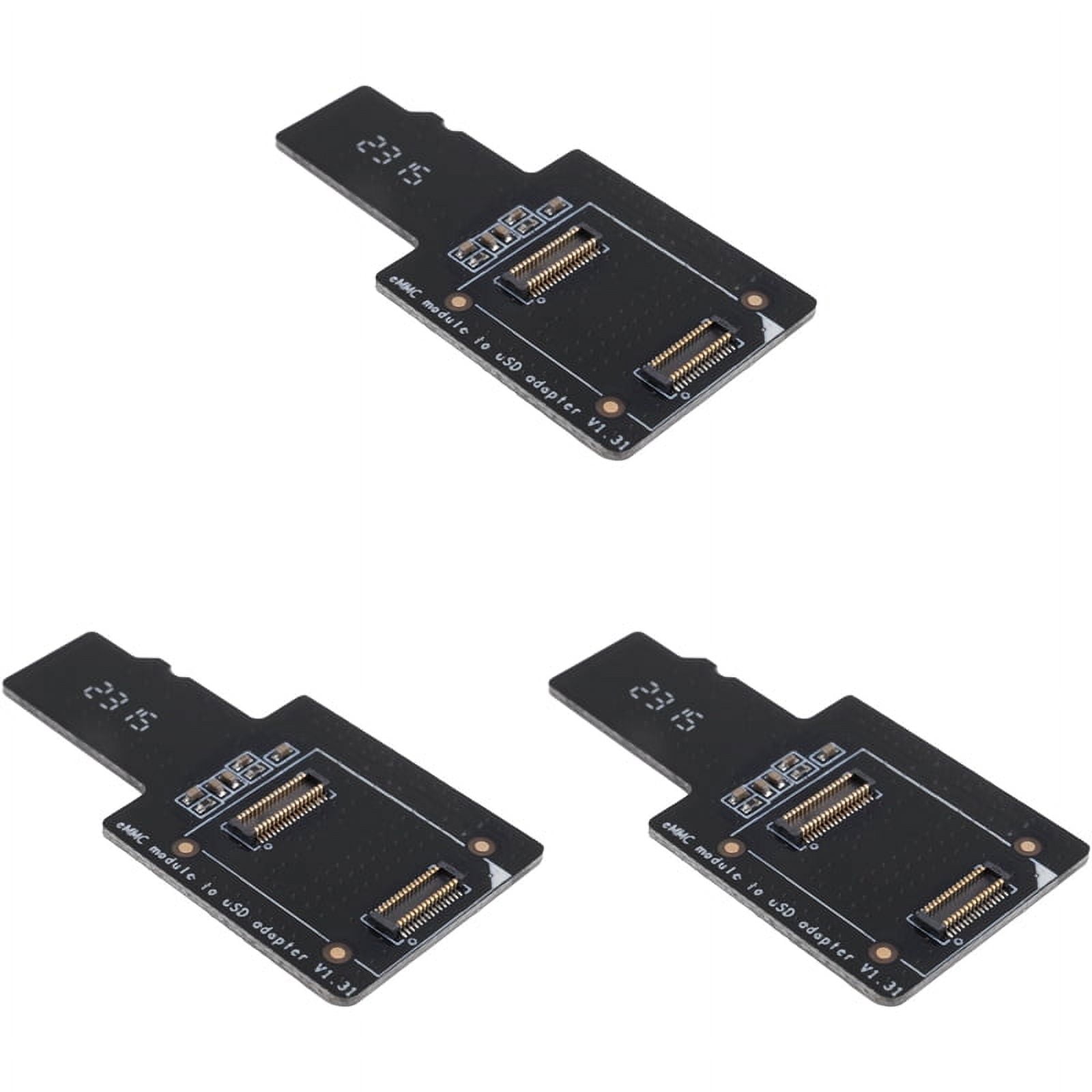 3X EMMC to USD Board EMMC to USB (MicroSD) Adapter Board MicroSD EMMC ...