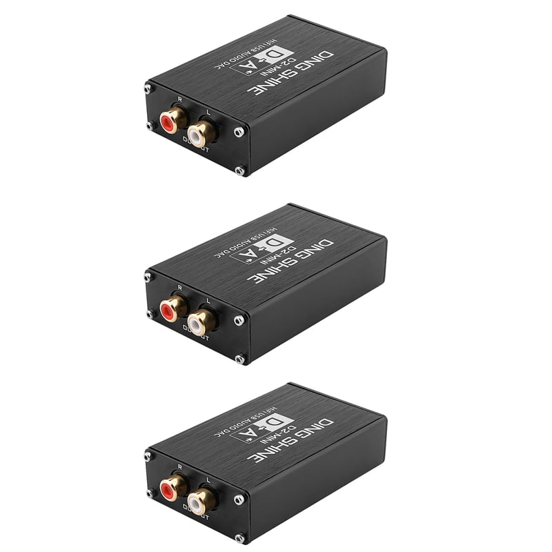 3X ES9018K2M Audio Decoder HIFI USB Sound Card Decoding Support 32Bit ...