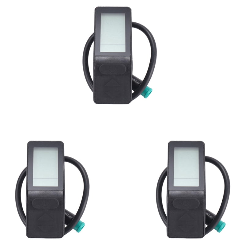 3X Ebike Display 24V/36V/48V KT LCD4 Mini Display Waterproof Bike ...