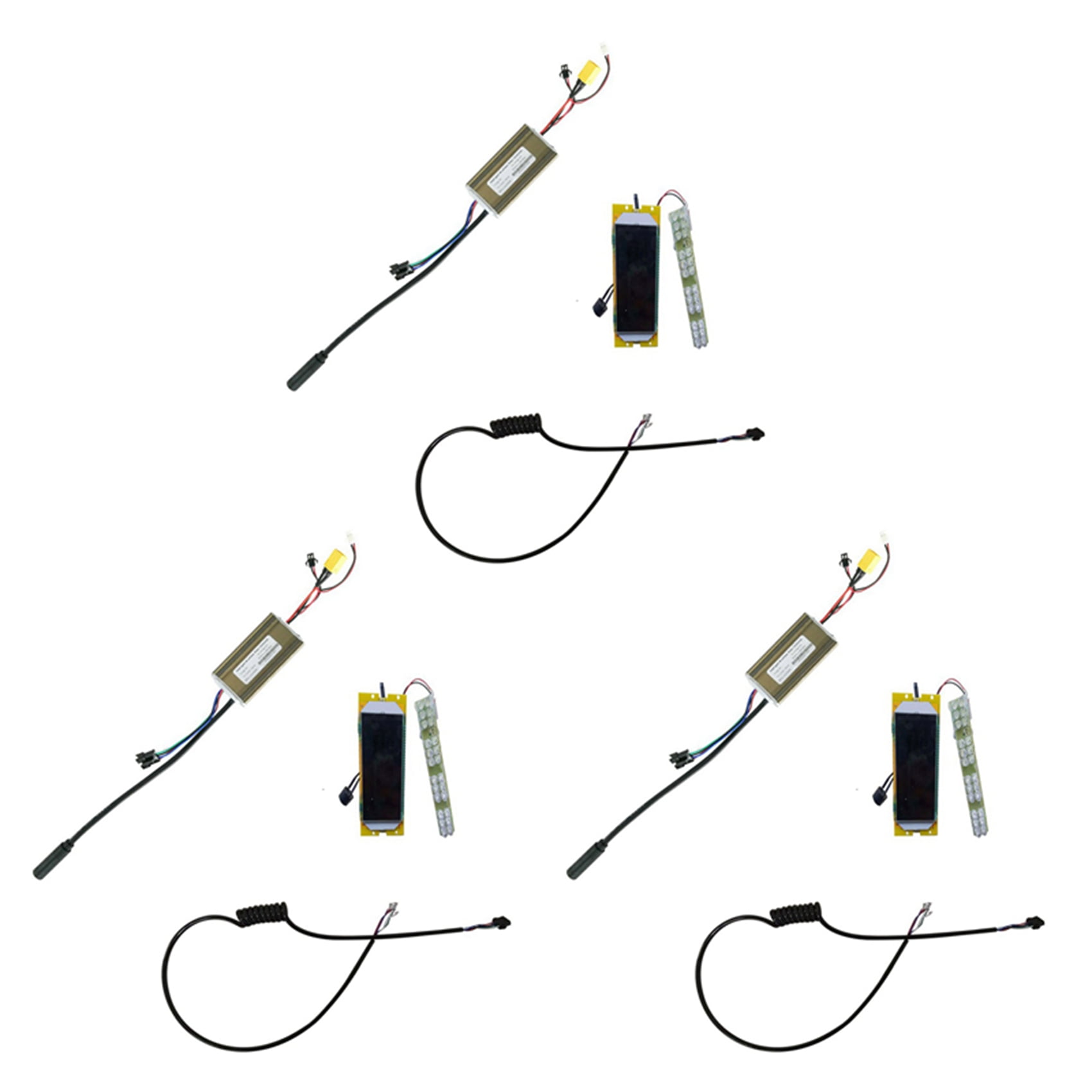 3X Electric Scooter Display Screen + 36V Motherboard Controller +Cable ...