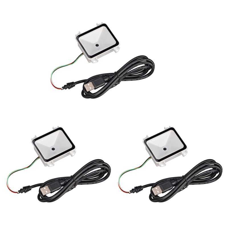 3X Embedded 2D Barcode Scanner USB QR Barcode Reader RS232 TTL ...