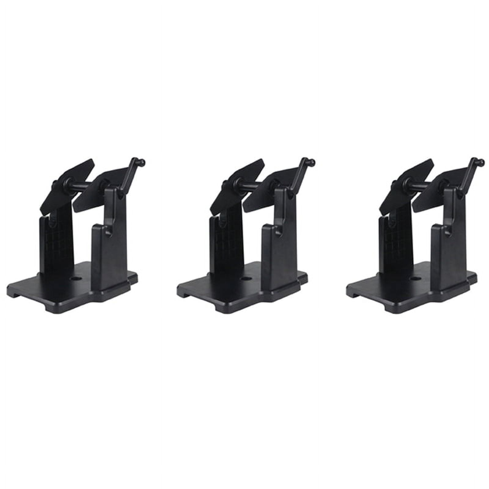 3X External Rolls Label Holder, 2 In 1 Fanfold Stack Paper Holder for ...