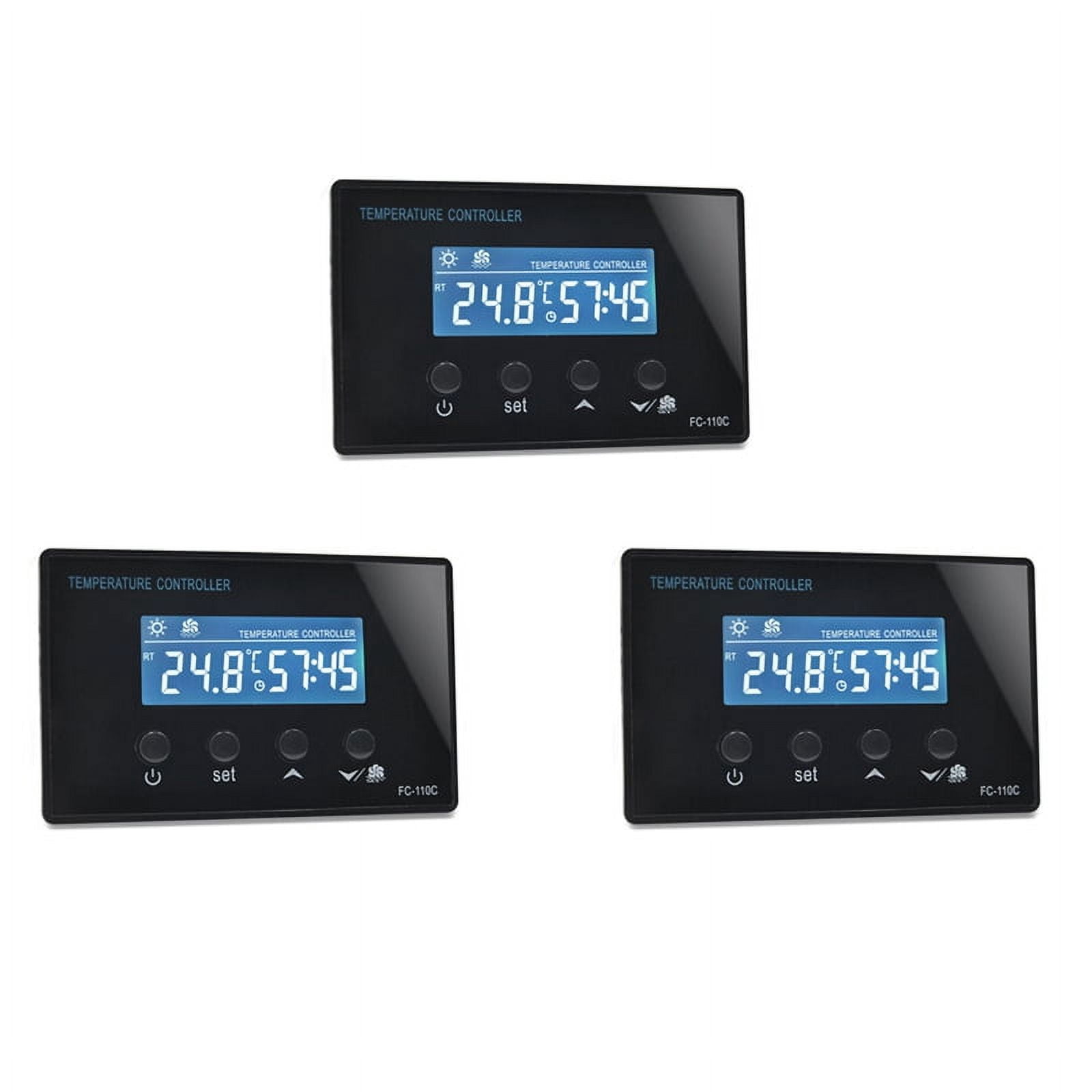 3X FC-110C 230V10A LCD Mini Sauna Room Foot Spa Digital Temperature ...