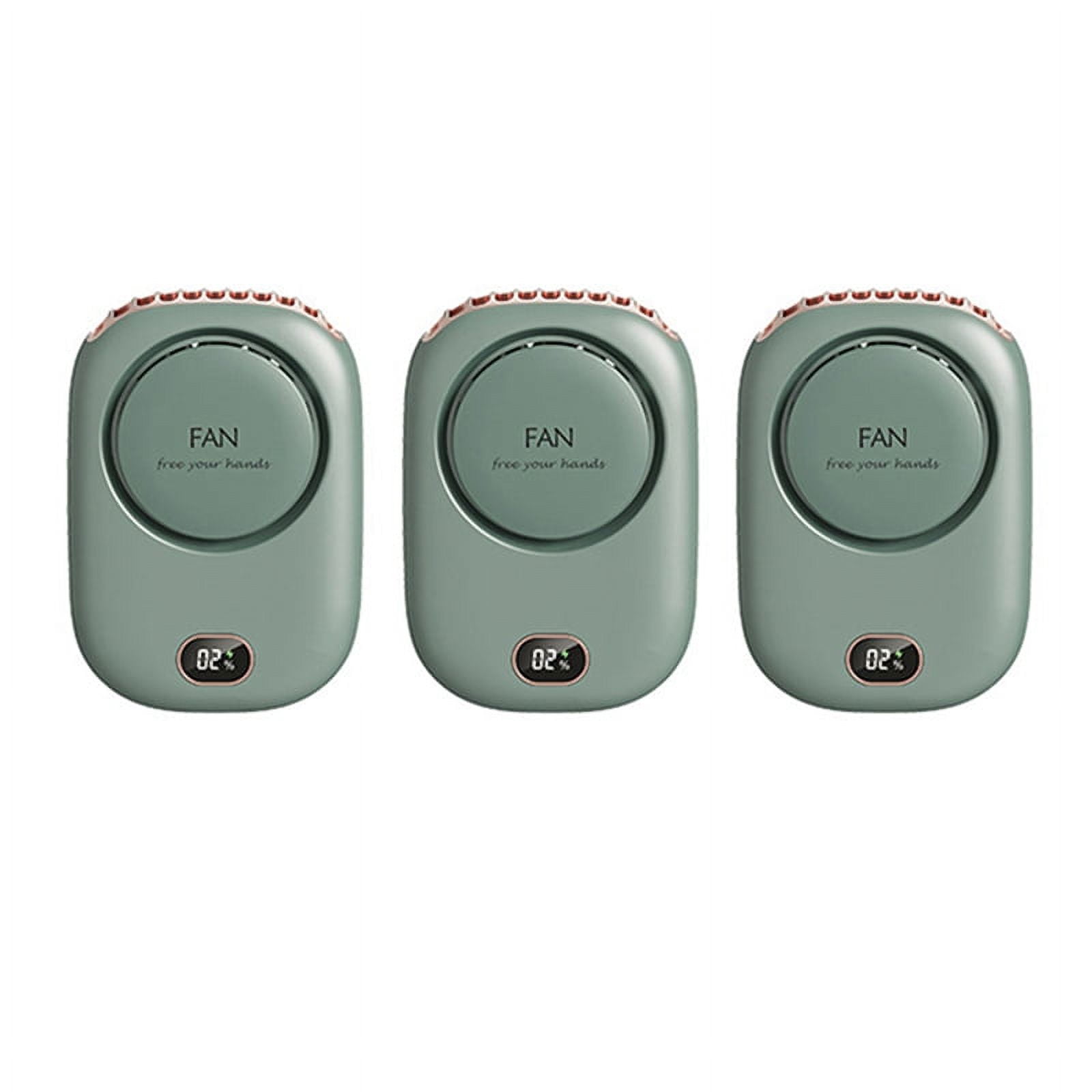 3X Fan Mini USB Cooler Rechargeable Ventilador Travel Handheld Portable ...