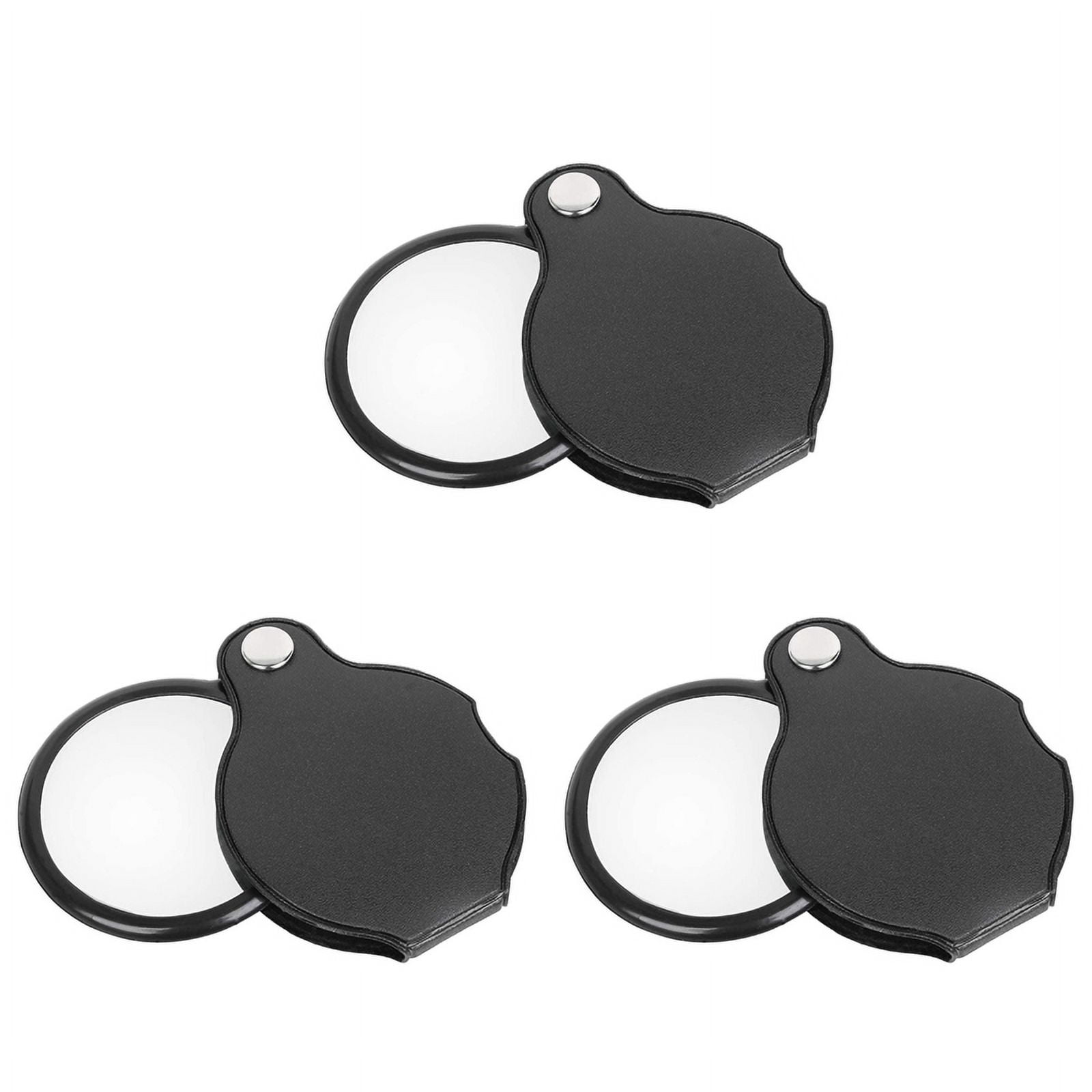 3X Folding Fold Pocket Magnifying Glass Magnifier Lens 3X Magnification ...