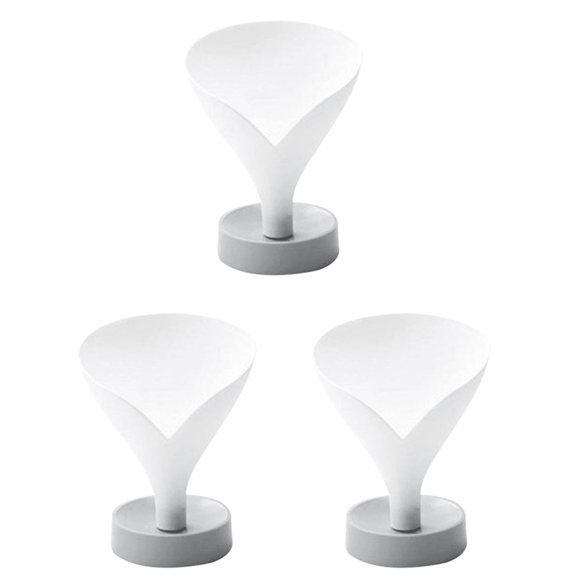 3X Funnel-Cradle Chopstick Cage Funnel Rack Plastic Chopsticks Fruit ...