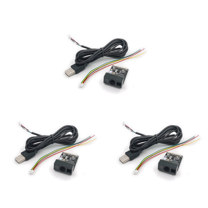 3X GM865 1D 2D Barcode Scanner USB TTL Bar Code Reader QR Code Module ...