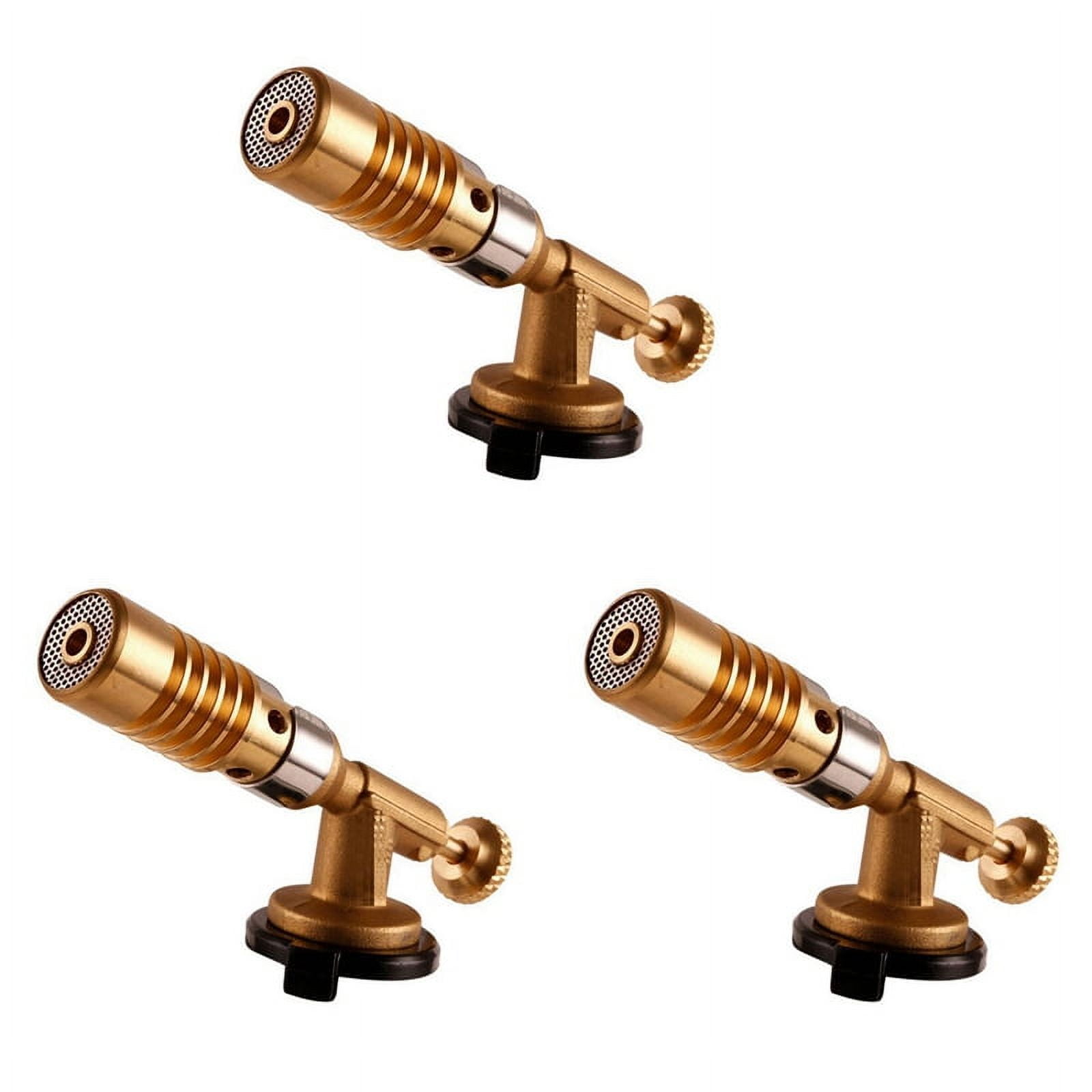 3X Gas Burner Welding Torch Portable Gas Torch Blowtorch Copper High ...