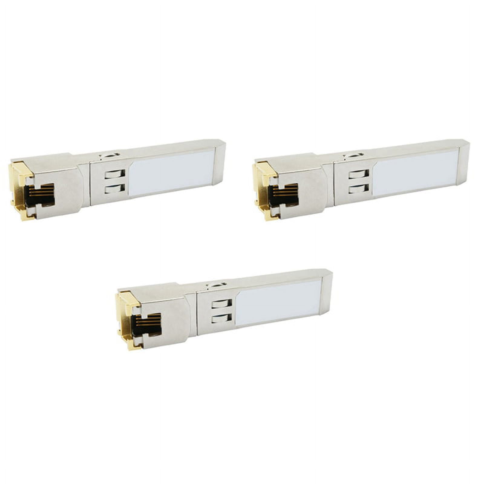 3X Gigabit RJ45 SFP Module 10/100/1000Mbps SFP Copper RJ45 SFP Transceiver Gigabit Ethernet ...