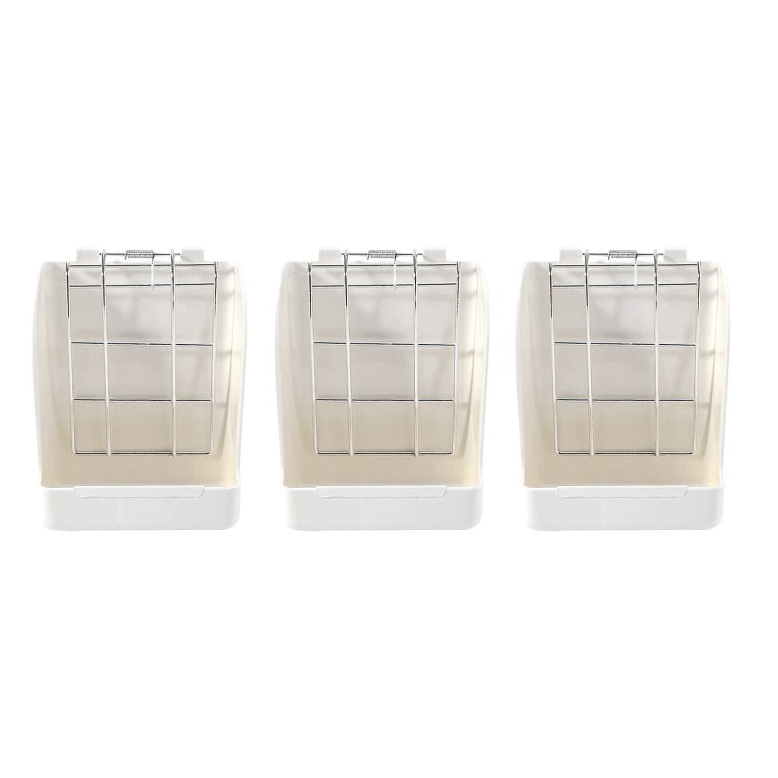 3X Grass Frame Feeder Manger Rack for Guinea Pig Fixed Flip-Up Holder ...