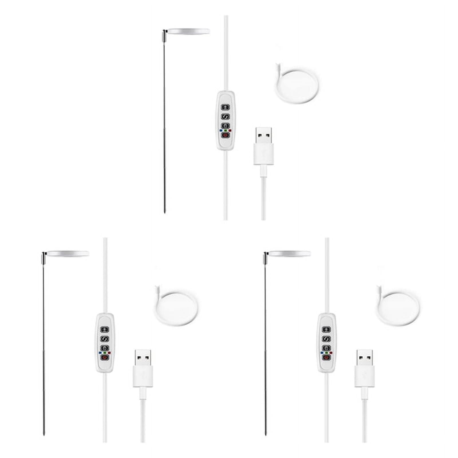 3x Grow Lights For Indoor Plants Full Spectrum Led Halo Plant Light