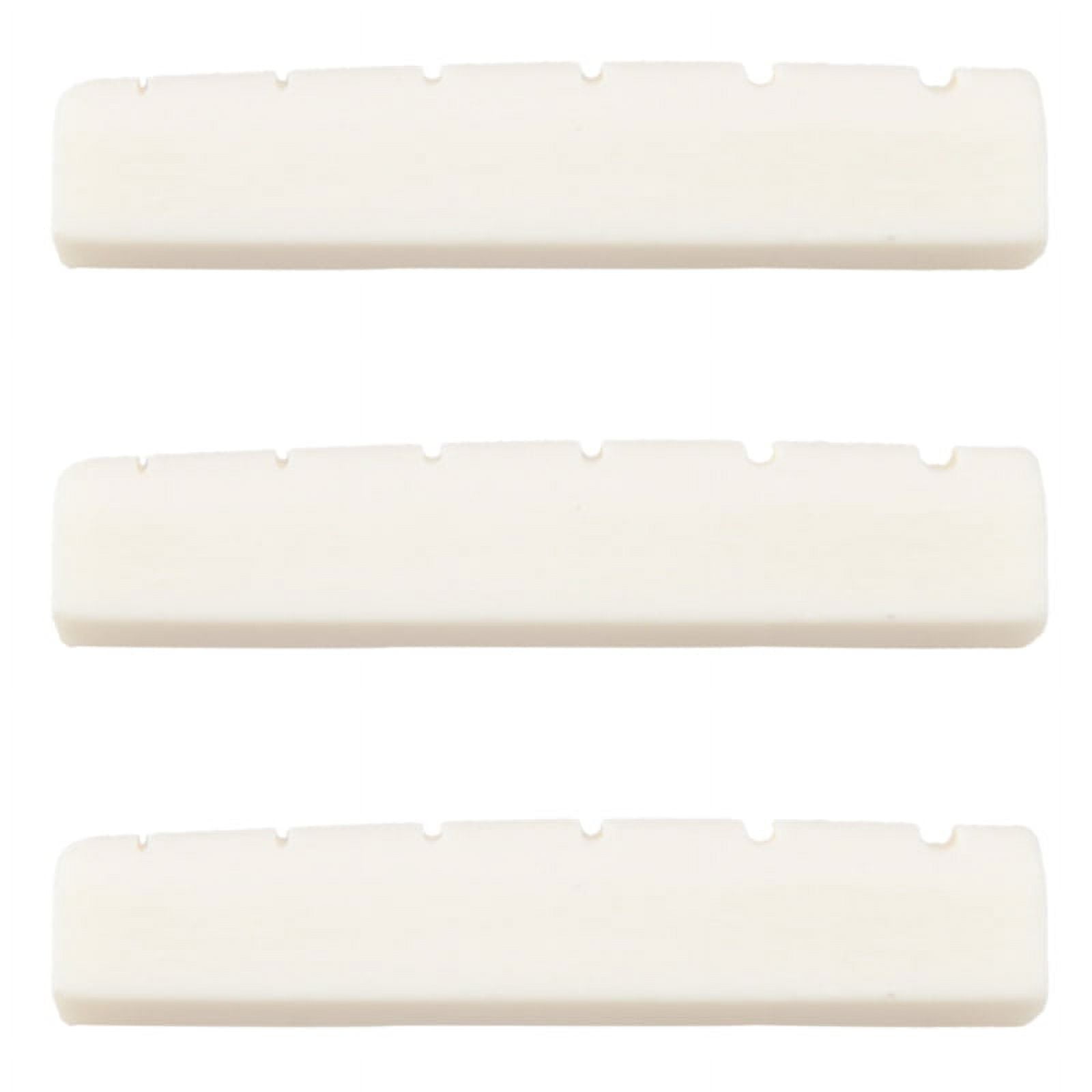3X Guitar Guitar Bridge Bone Bone Nut Saddle Acoustic Bridge Saddle ...