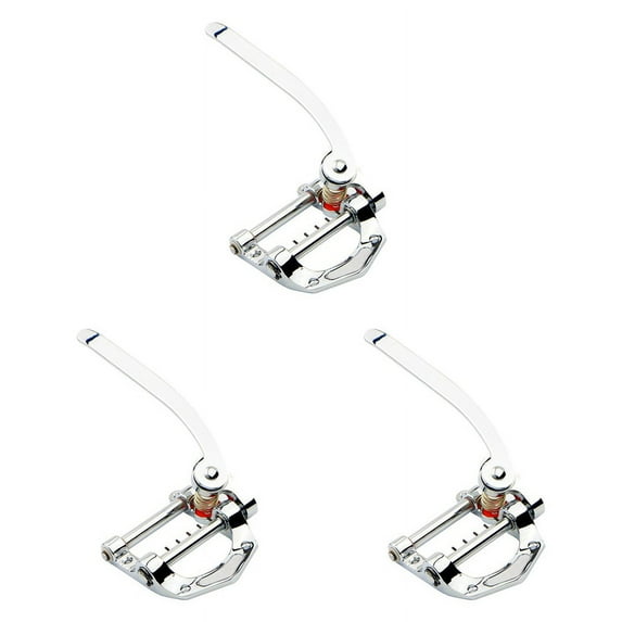 3X Guitar Vibrato Tailpiece Tremolo Flat Top Body Tremolo Unit Vibrato ...