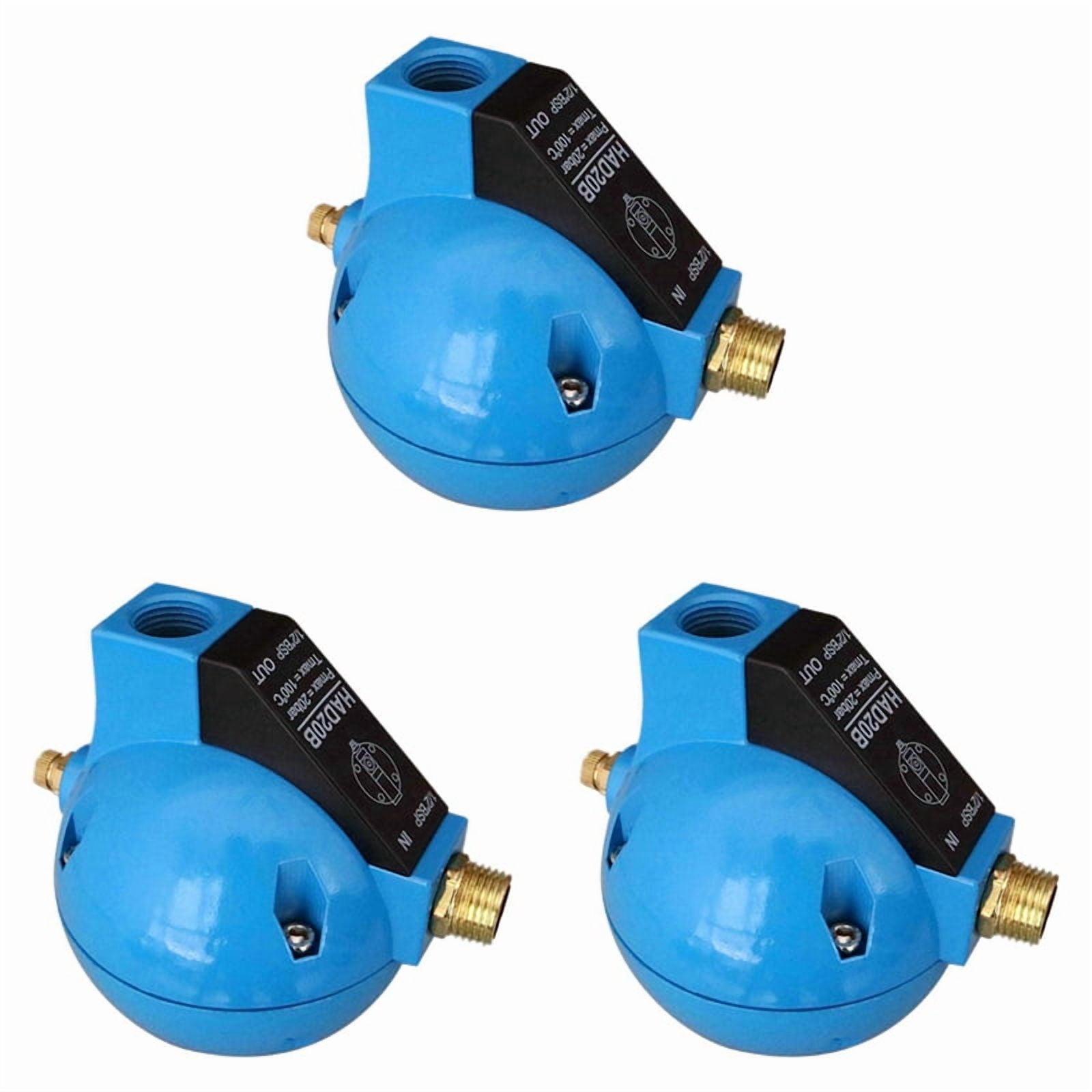 3X HAD20B Compressed Air Automatic Float Drain Valve 1/2Inch 400L/M ...