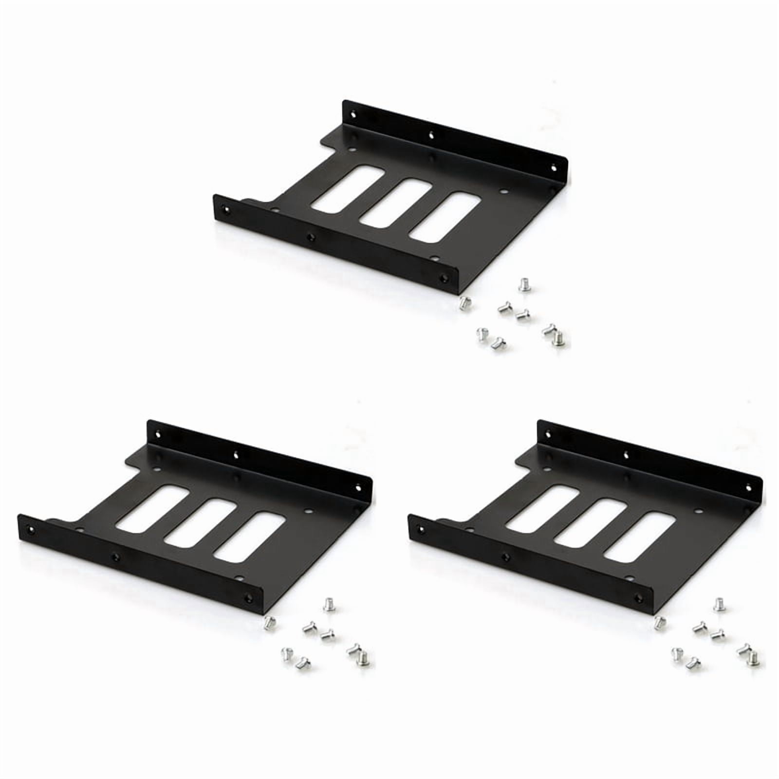 3X Hard Disk Bracket 2.5 to 3.5 Hard Disk Cage Hard Disk Bracket Multi-Function Solid State ...