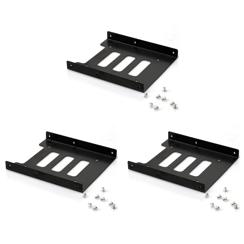 3X Hard Disk Bracket 2.5 to 3.5 Hard Disk Cage Hard Disk Bracket Multi ...