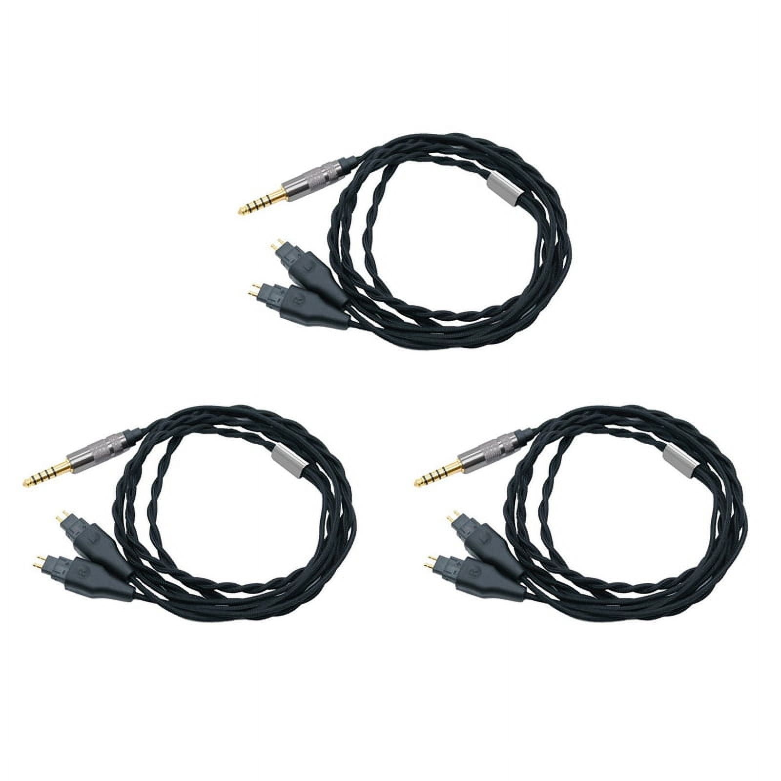 3X Headphone 4.4mm Balanced Cable DIY Cable for HD580 HD600 HD650 ...