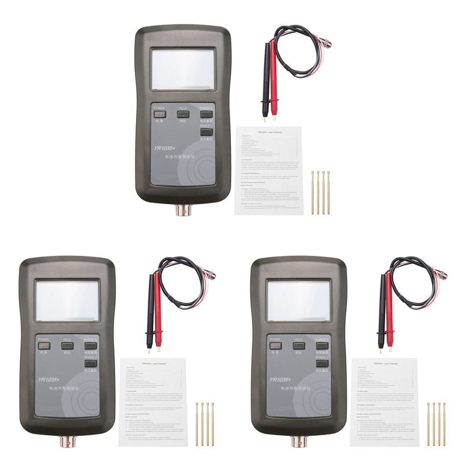 3X High Precision Fast YR1035 Lithium Battery Internal Resistance Test ...