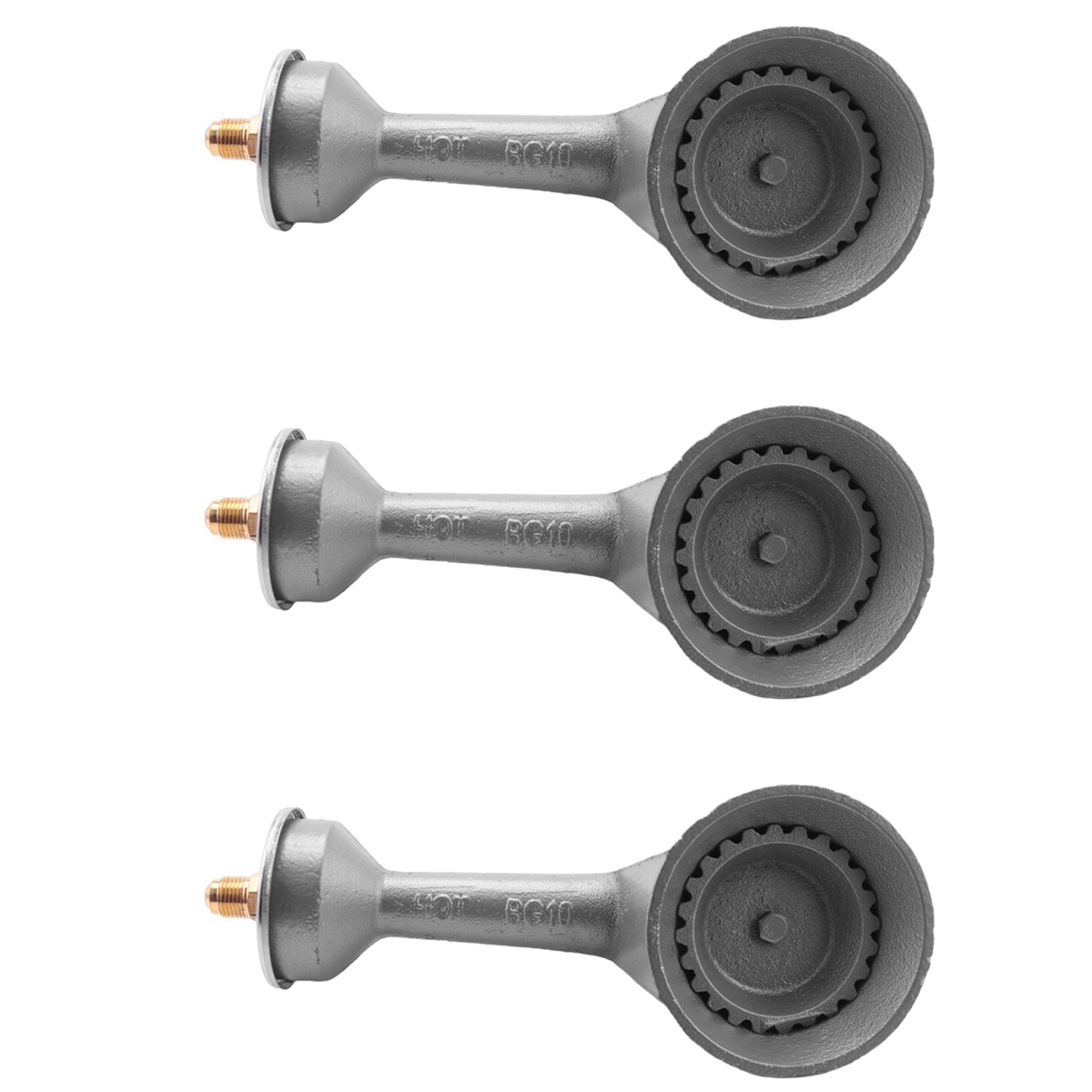 3X High Pressure Propane Cast-Iron Round Burner , Propane Burner with ...
