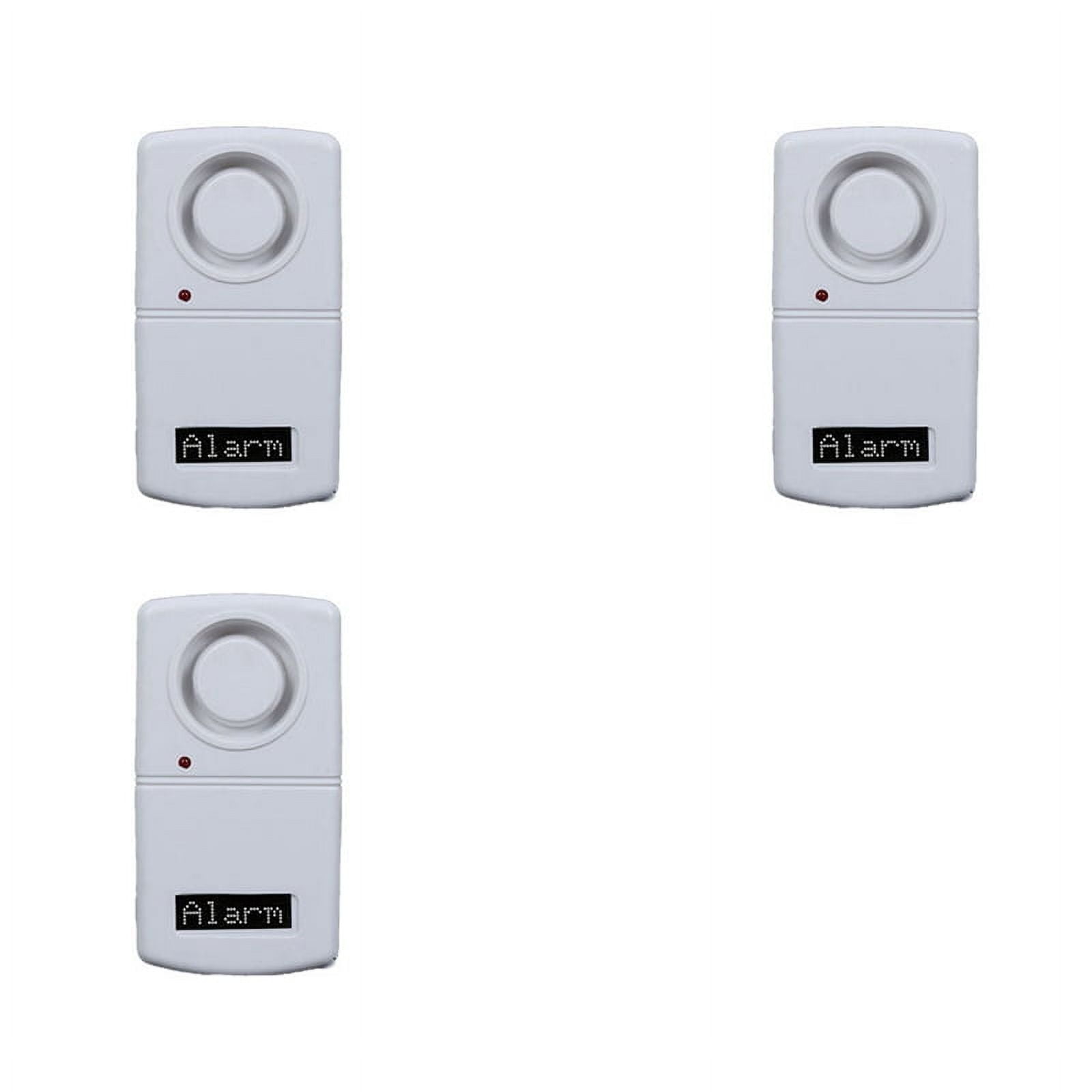 3X High Sensitive Vibration Detector Earthquake Alarms with LED ...