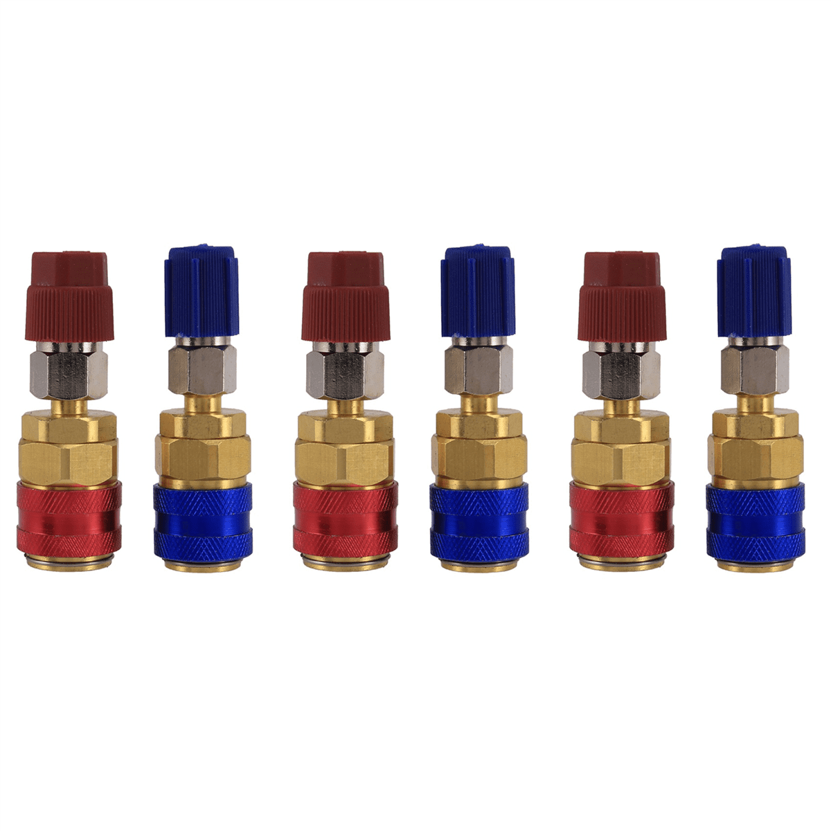 3X High and Low Side Expansion Adapter R134A Freon Quick Connector ...