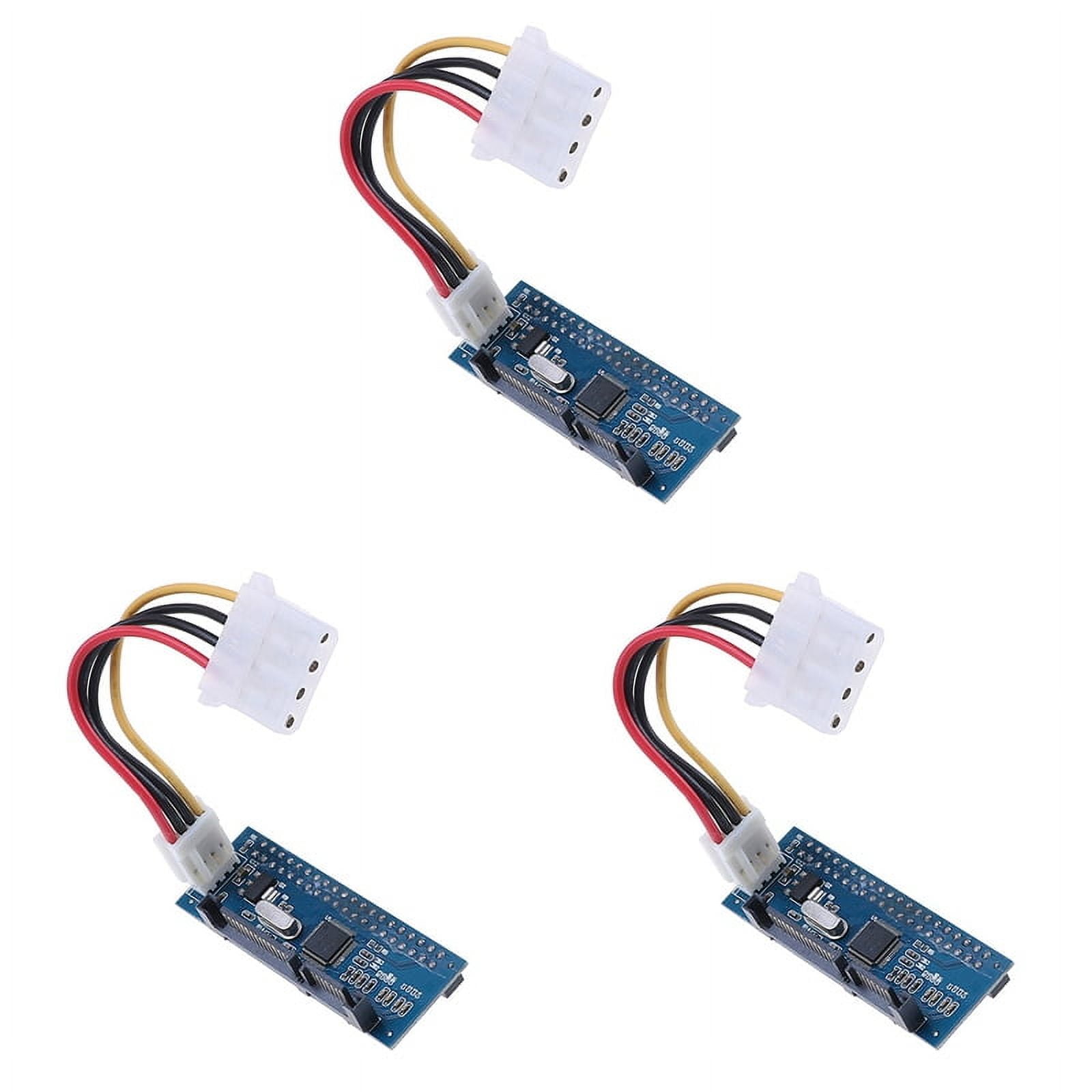 3X IDE to SATA Adapter HDD 3.5 IDE to SATA Hard Disk Converter PATA IDE ...