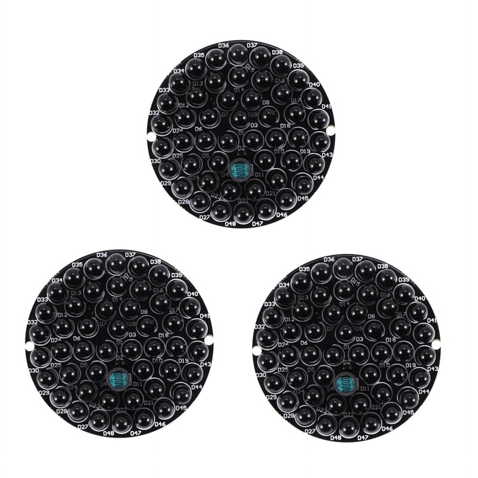 3X IR Infrared LED Board 940Nm 48Pcs IR LEDs Invisible At Night No ...