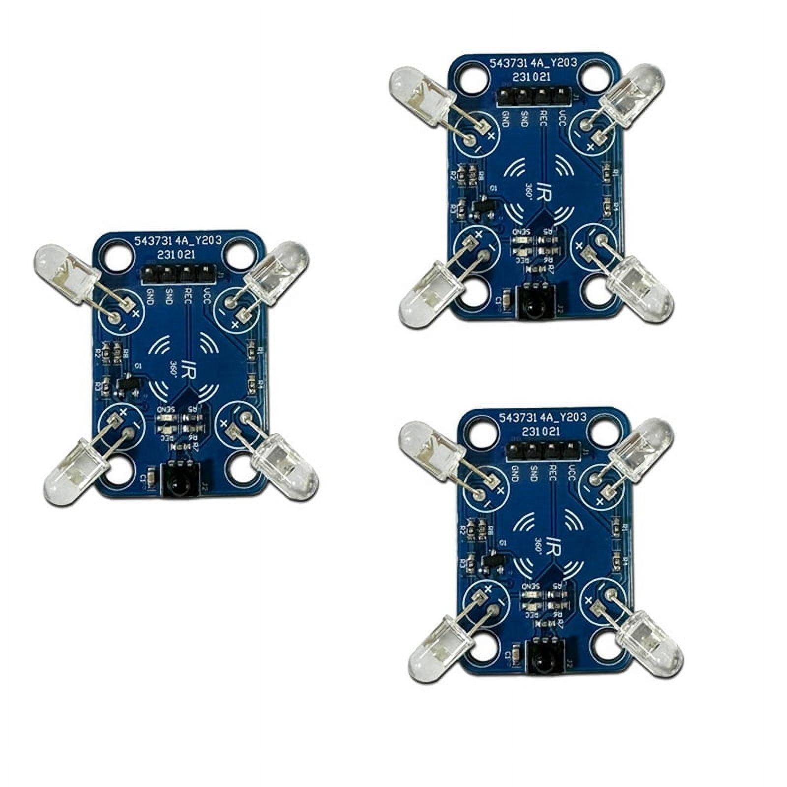 3X Infrared Transmitter-Receiver 360° Infrared Signal Transmission ...