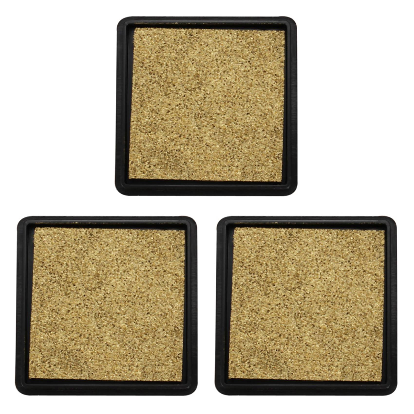 3X Ink Pad Stamp Pad for Wedding Letter Document Gold - Walmart.com