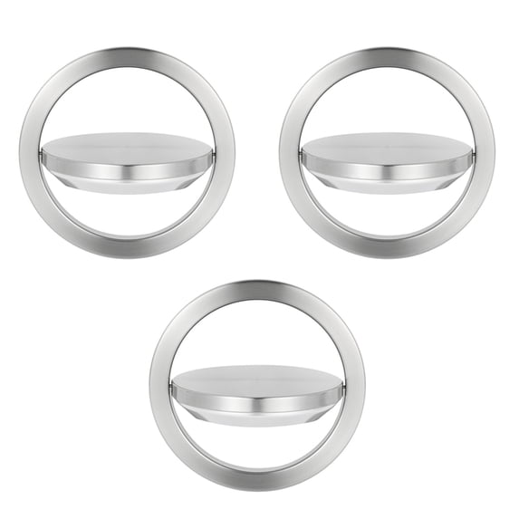 3X Kitchen Flap Lid Stainless Steel Flush Recessed Built-in Balance ...