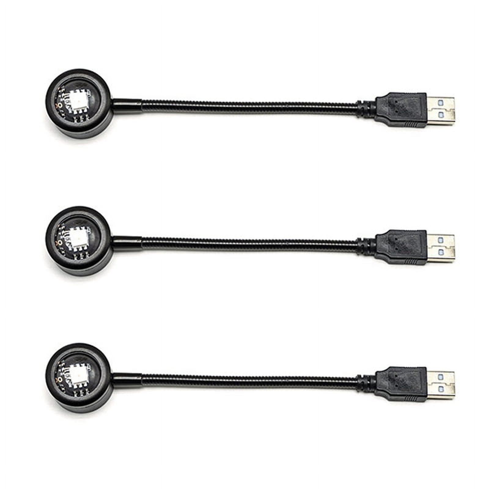 3X LED USB Sunset Lamp Night Light Projector Birthday Party Decoration ...