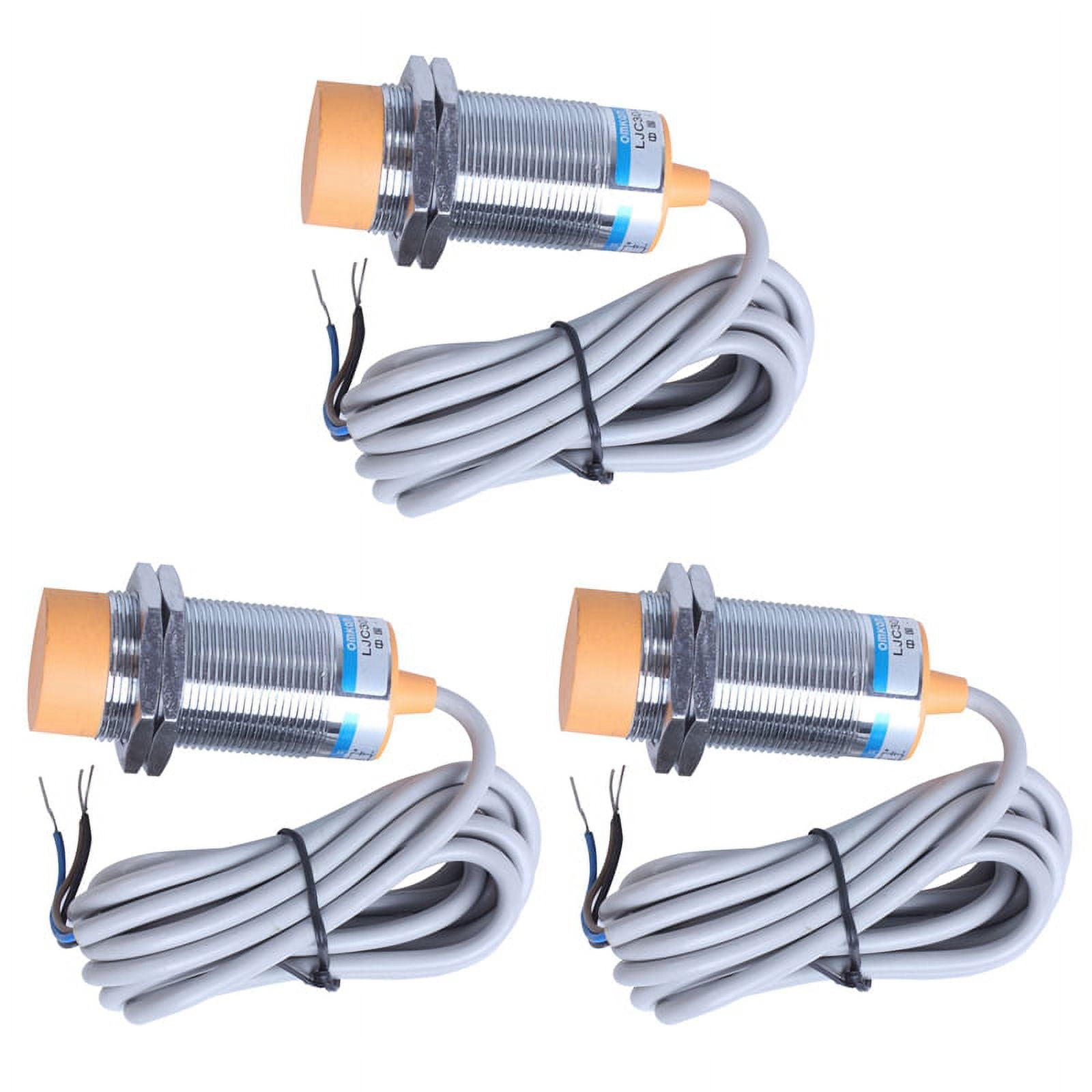 3X LJC30A3-H-Z/AY 1-25mm Capacitance Proximity Sensor Switch PNP NC DC ...