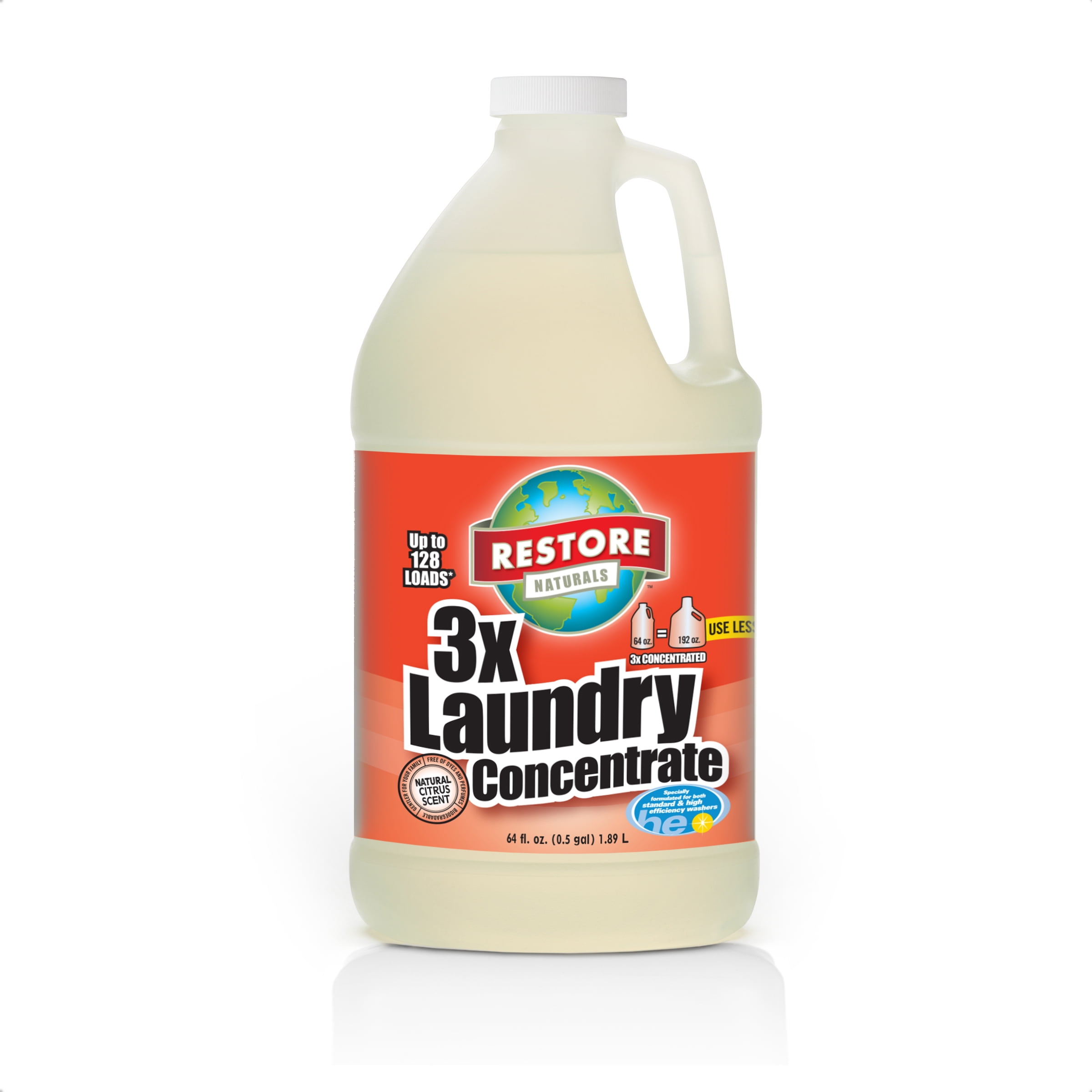 3X Laundry Concentrate (64 fl. oz.) - Walmart.com