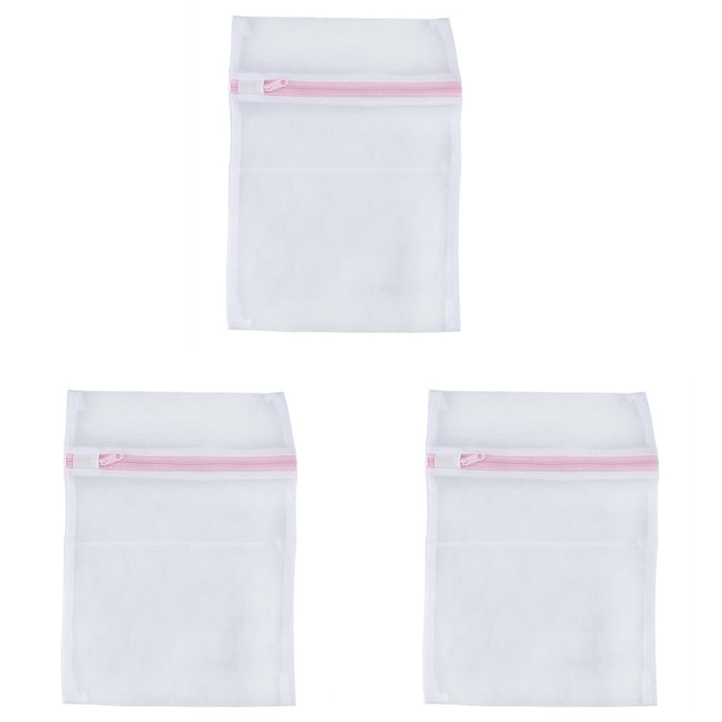 3X Laundry Underwear Net Mesh Washing Machine Bag Socks Bra Bag 23cm By ...