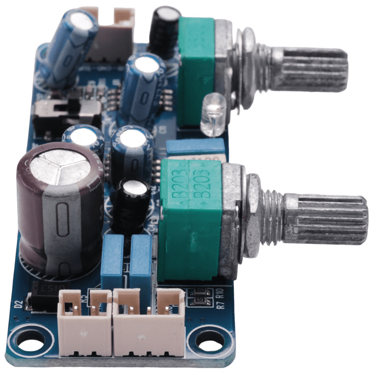 3X Low Pass Filter Bass Subwoofer Preamp Amplifier Board Single Power DC 9-32V Preamplifier with ...