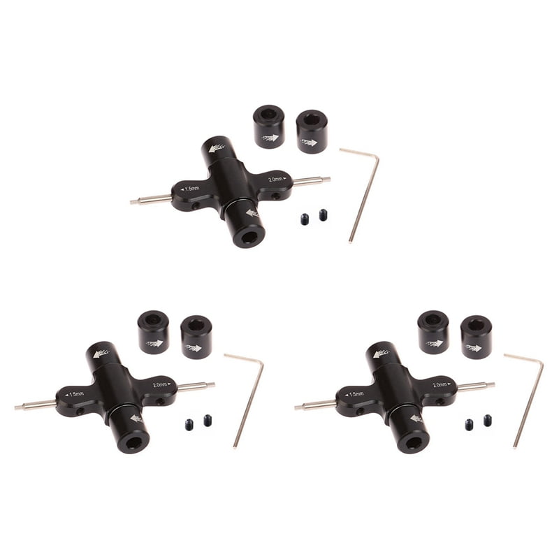 3X M3 M5 Wrench Screw Nut 1.5 2.0mm Hexagon Screwdriver Quick Release ...