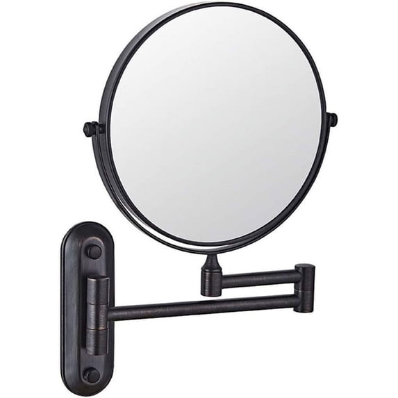 3X Magnification + Normal Bathroom Shaving Double-Sided Magnifying ...